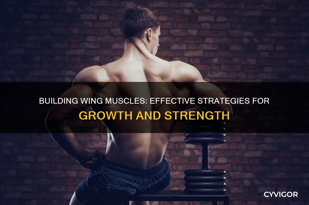 Building Wing Muscles: Effective Strategies For Growth And Strength ...
