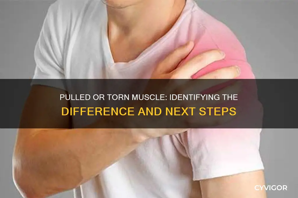 Pulled Or Torn Muscle: Identifying The Difference And Next Steps | CyVigor