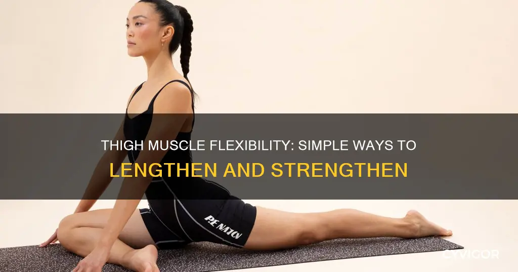 Thigh Muscle Flexibility: Simple Ways To Lengthen And Strengthen | CyVigor