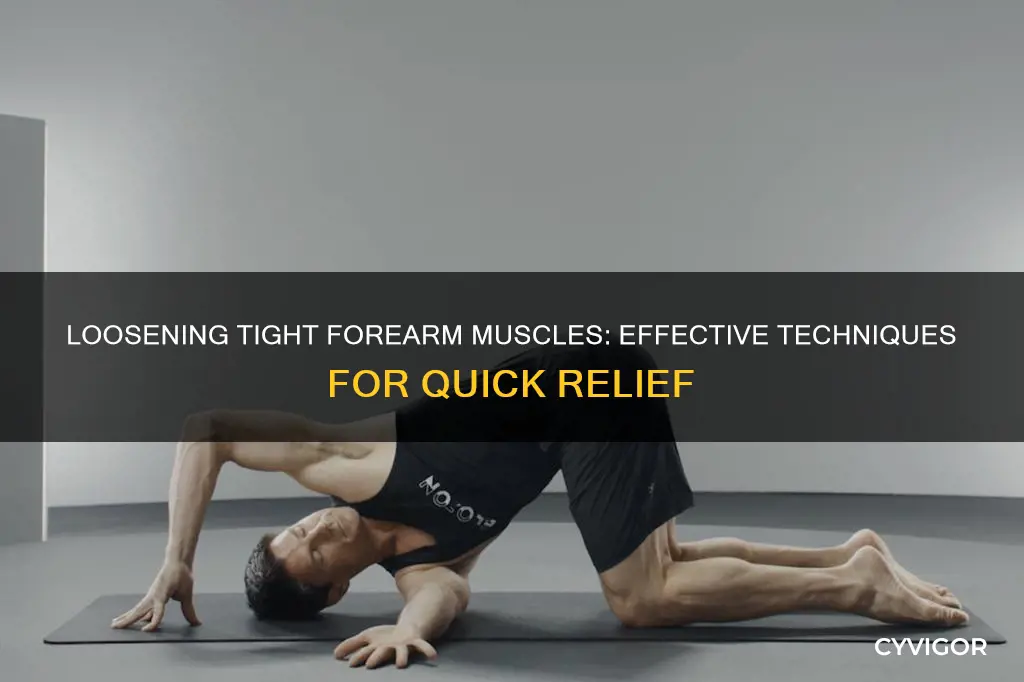 Loosening Tight Forearm Muscles: Effective Techniques For Quick Relief ...