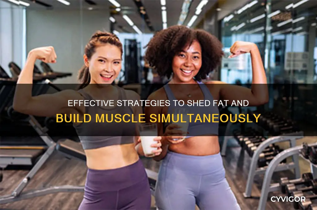 Effective Strategies To Shed Fat And Build Muscle Simultaneously | CyVigor