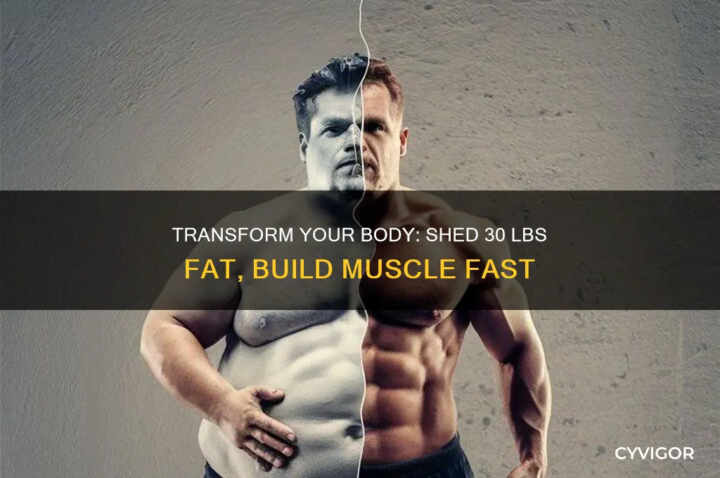Transform Your Body: Shed 30 Lbs Fat, Build Muscle Fast | CyVigor