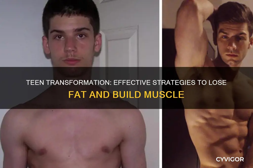 Teen Transformation: Effective Strategies To Lose Fat And Build Muscle ...