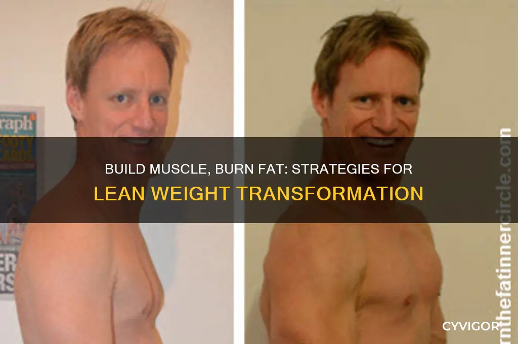 Build Muscle, Burn Fat: Strategies For Lean Weight Transformation | CyVigor