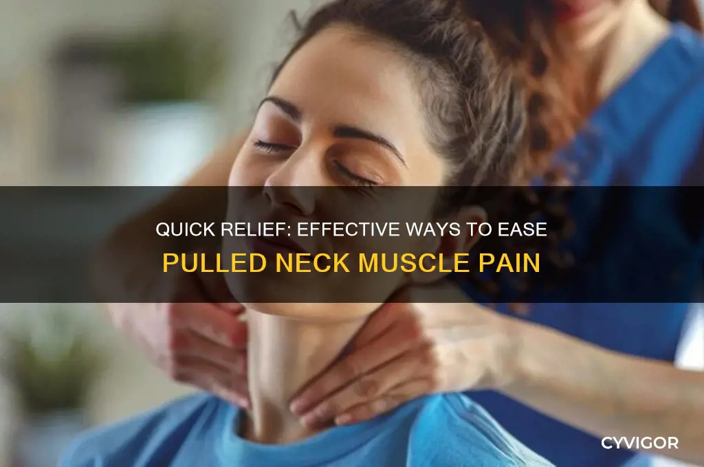 Quick Relief: Effective Ways To Ease Pulled Neck Muscle Pain | CyVigor