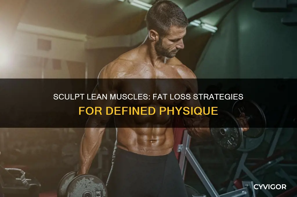 Sculpt Lean Muscles: Fat Loss Strategies For Defined Physique | CyVigor