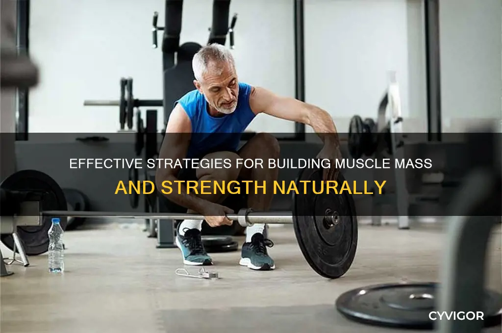 Effective Strategies For Building Muscle Mass And Strength Naturally ...