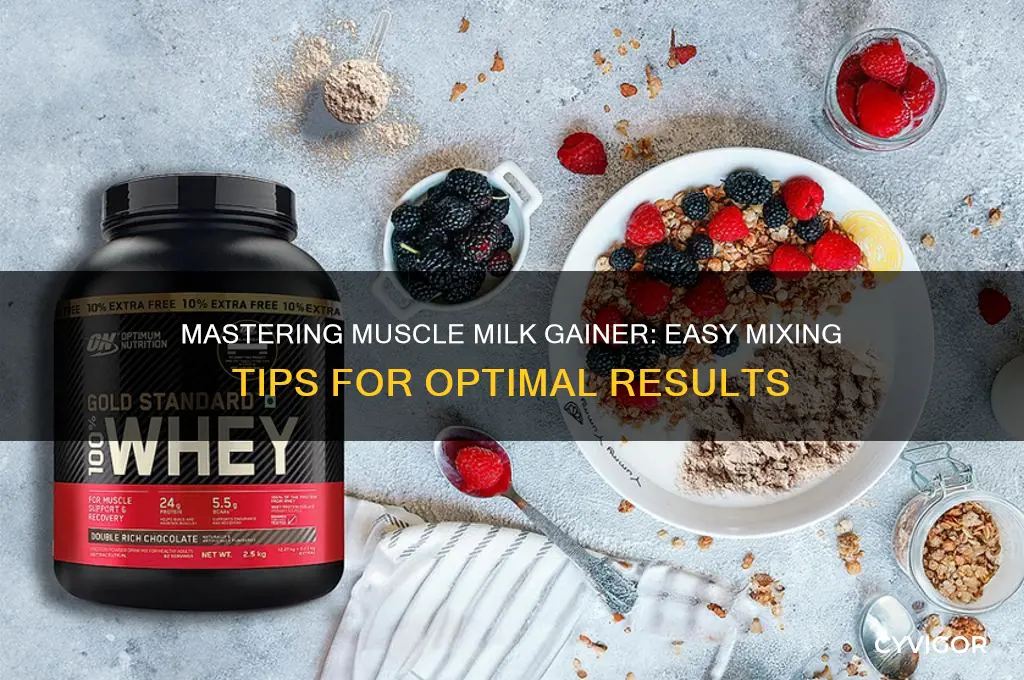Mastering Muscle Milk Gainer: Easy Mixing Tips For Optimal Results ...