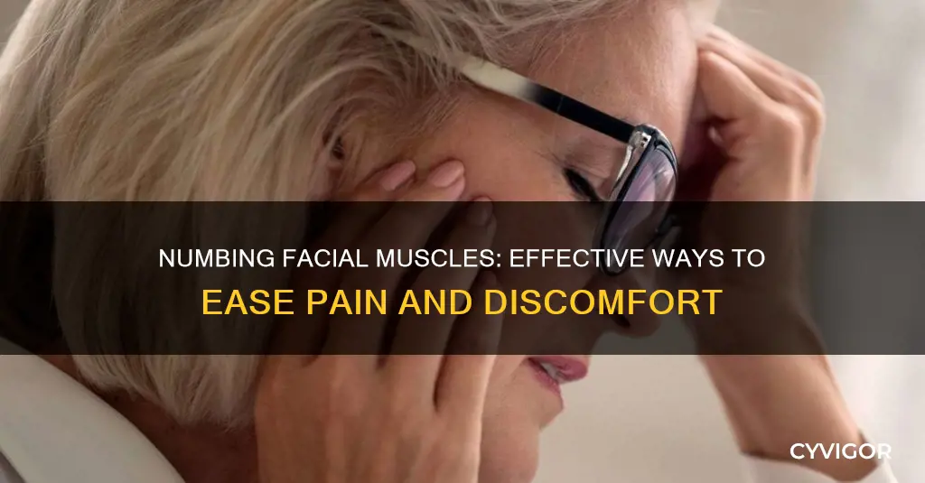Numbing Facial Muscles: Effective Ways To Ease Pain And Discomfort ...