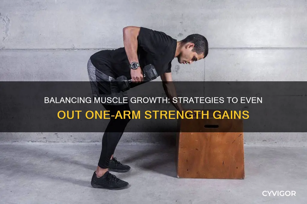 Balancing Muscle Growth: Strategies To Even Out One-Arm Strength Gains ...