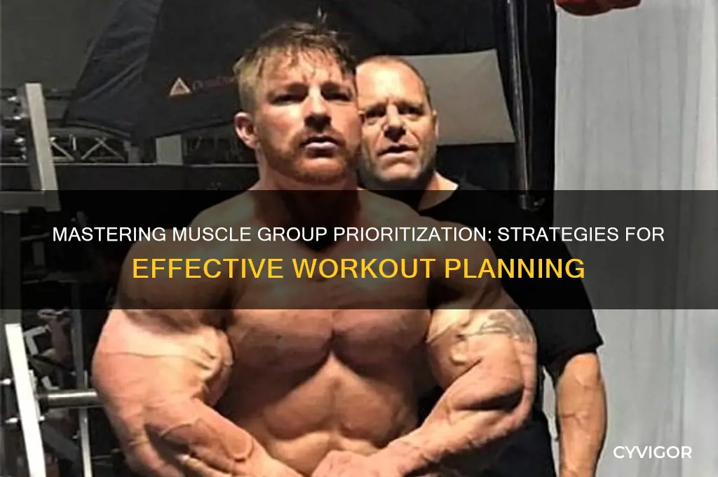 Mastering Muscle Group Prioritization: Strategies For Effective Workout ...