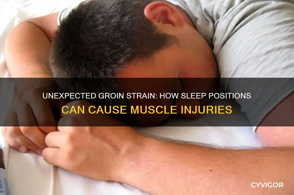Unexpected Groin Strain: How Sleep Positions Can Cause Muscle Injuries ...