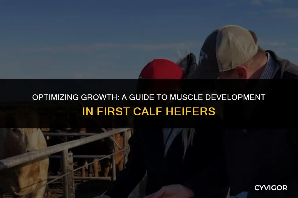 Optimizing Growth: A Guide To Muscle Development In First Calf Heifers ...