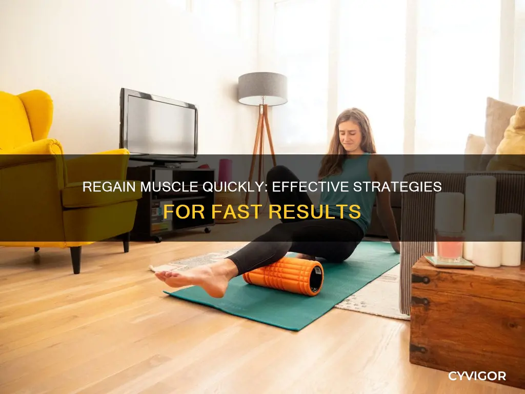 Regain Muscle Quickly: Effective Strategies For Fast Results | CyVigor