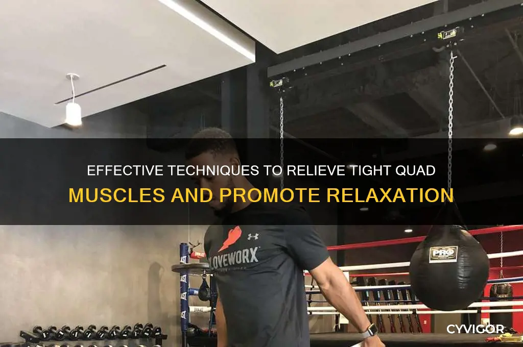 Effective Techniques To Relieve Tight Quad Muscles And Promote ...