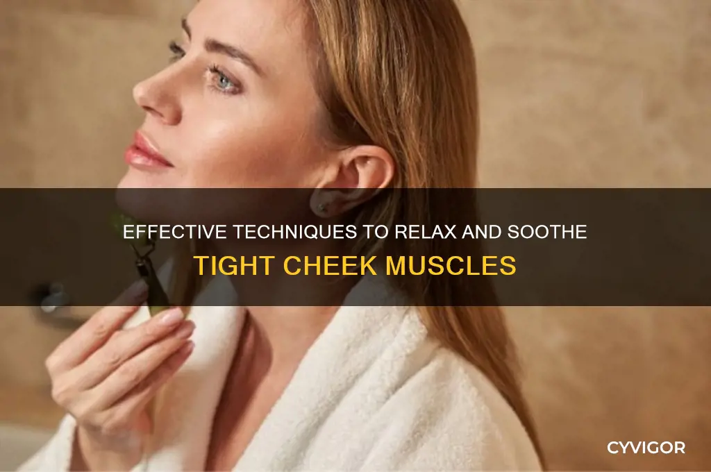 Effective Techniques To Relax And Soothe Tight Cheek Muscles | CyVigor