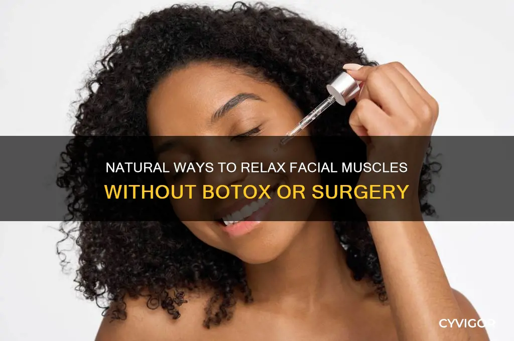 Natural Ways To Relax Facial Muscles Without Botox Or Surgery | CyVigor