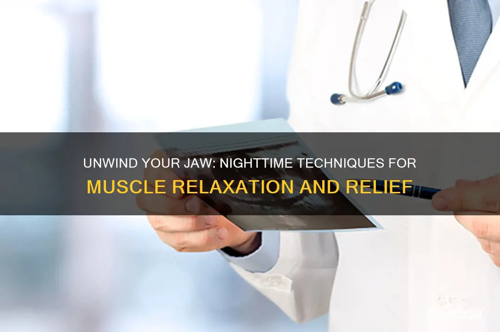 Unwind Your Jaw: Nighttime Techniques For Muscle Relaxation And Relief ...