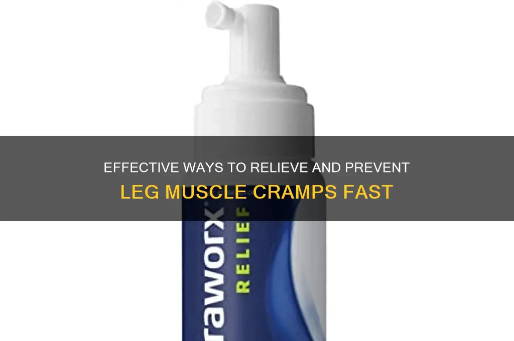 Effective Ways To Relieve And Prevent Leg Muscle Cramps Fast | CyVigor