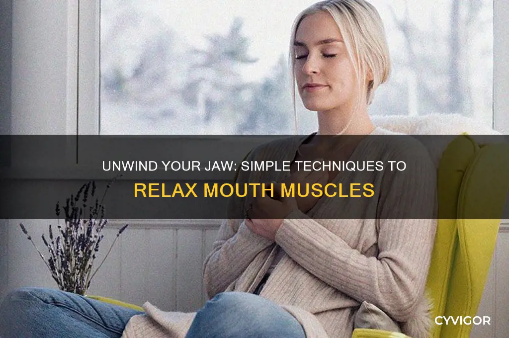 Unwind Your Jaw: Simple Techniques To Relax Mouth Muscles | CyVigor