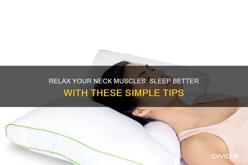 Relax Your Neck Muscles: Sleep Better With These Simple Tips | CyVigor