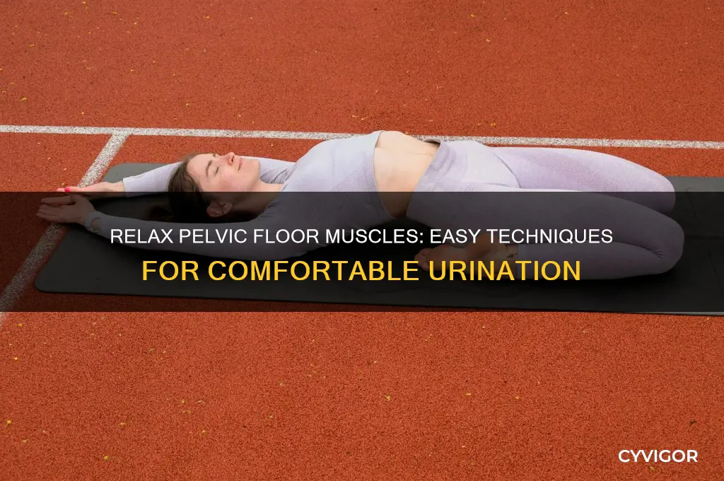 Relax Pelvic Floor Muscles: Easy Techniques For Comfortable Urination ...