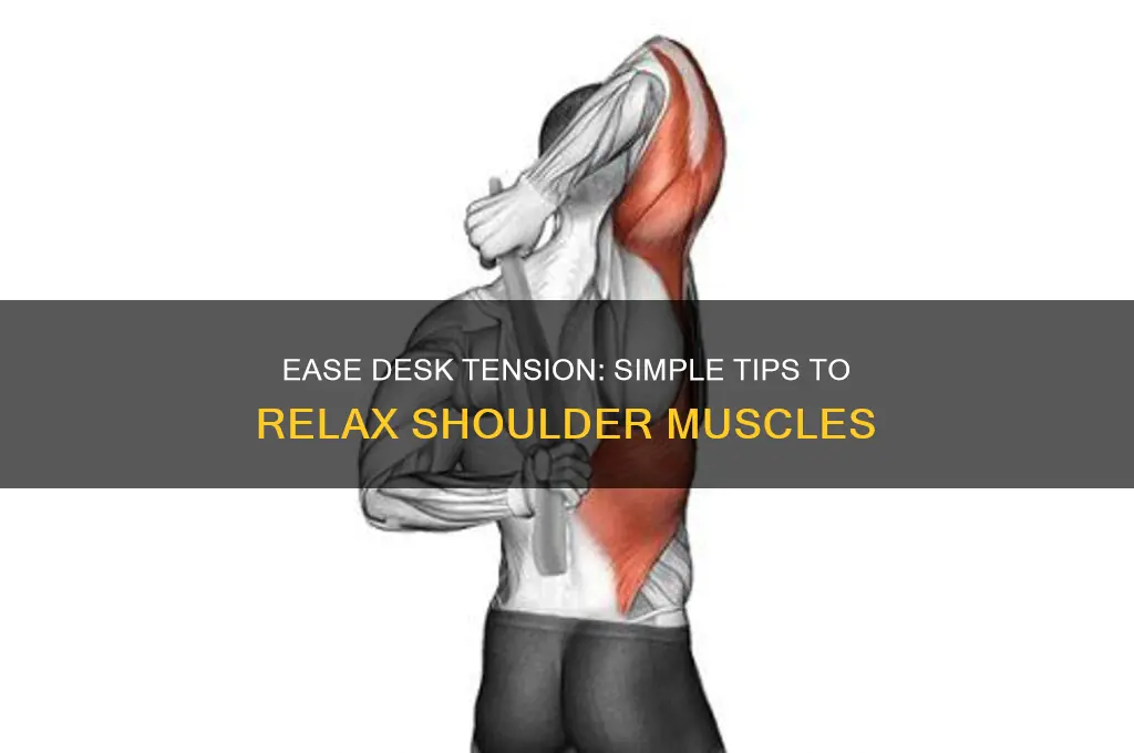 Ease Desk Tension: Simple Tips To Relax Shoulder Muscles | CyVigor