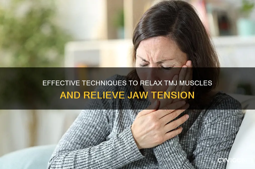 Effective Techniques To Relax Tmj Muscles And Relieve Jaw Tension | CyVigor