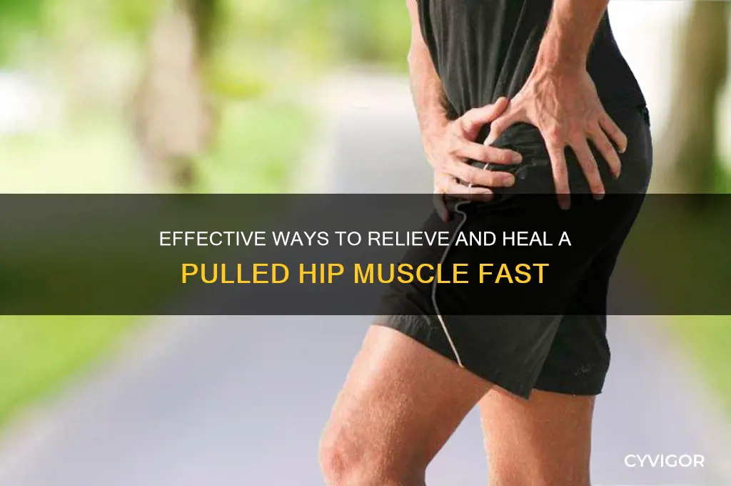 Effective Ways To Relieve And Heal A Pulled Hip Muscle Fast | CyVigor