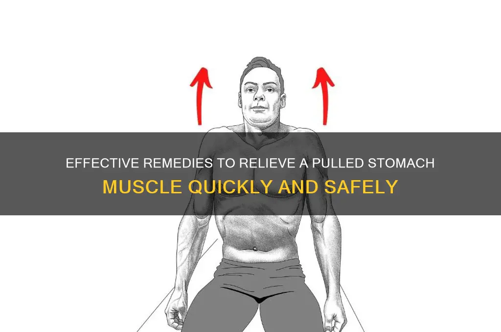 Effective Remedies To Relieve A Pulled Stomach Muscle Quickly And ...