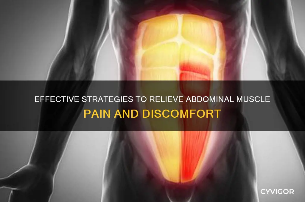 Effective Strategies To Relieve Abdominal Muscle Pain And Discomfort ...