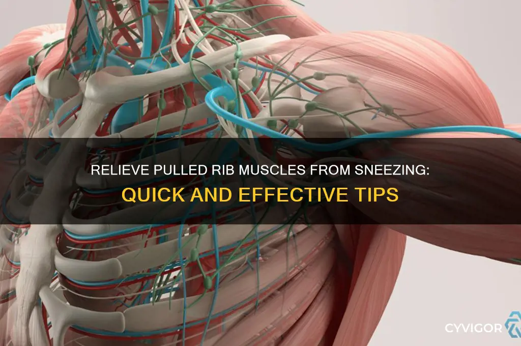 Relieve Pulled Rib Muscles From Sneezing: Quick And Effective Tips ...