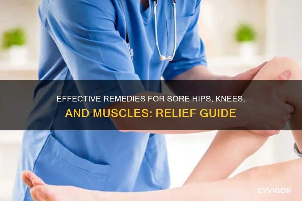 Effective Remedies For Sore Hips, Knees, And Muscles: Relief Guide ...
