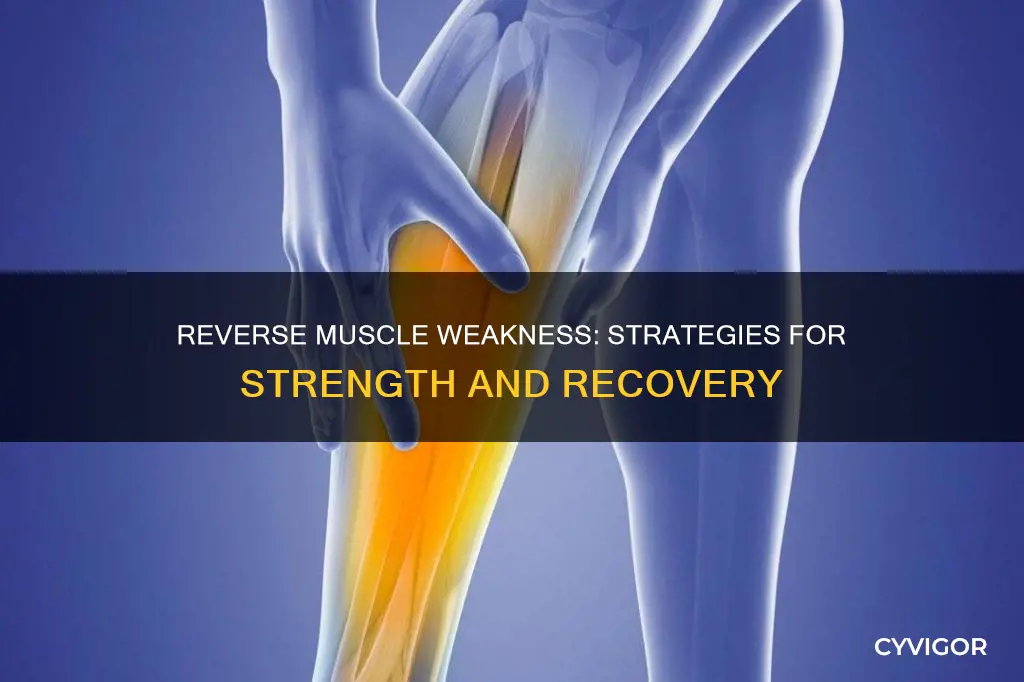 Reverse Muscle Weakness: Strategies For Strength And Recovery | CyVigor