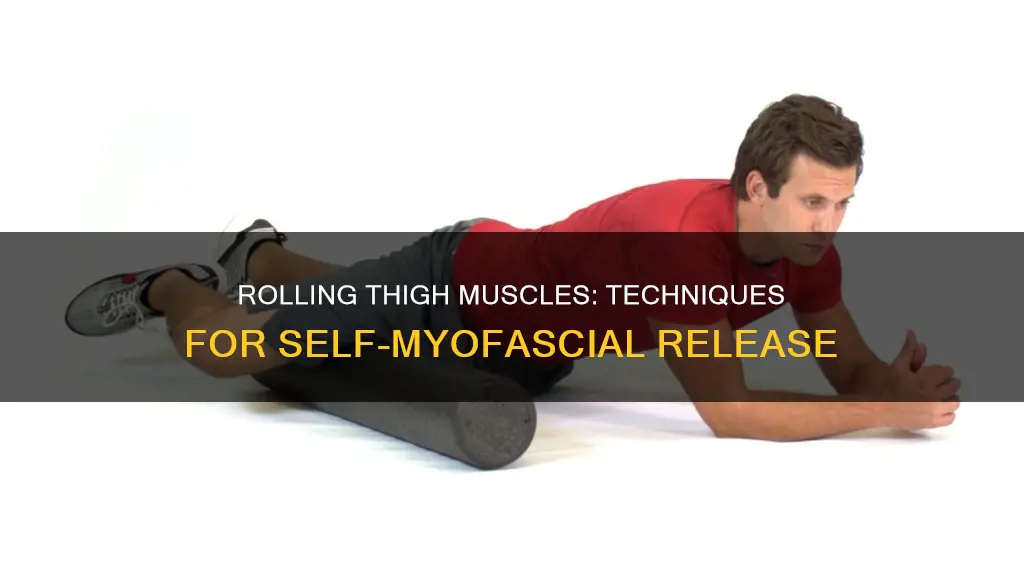 Rolling Thigh Muscles: Techniques For Self-Myofascial Release | CyVigor