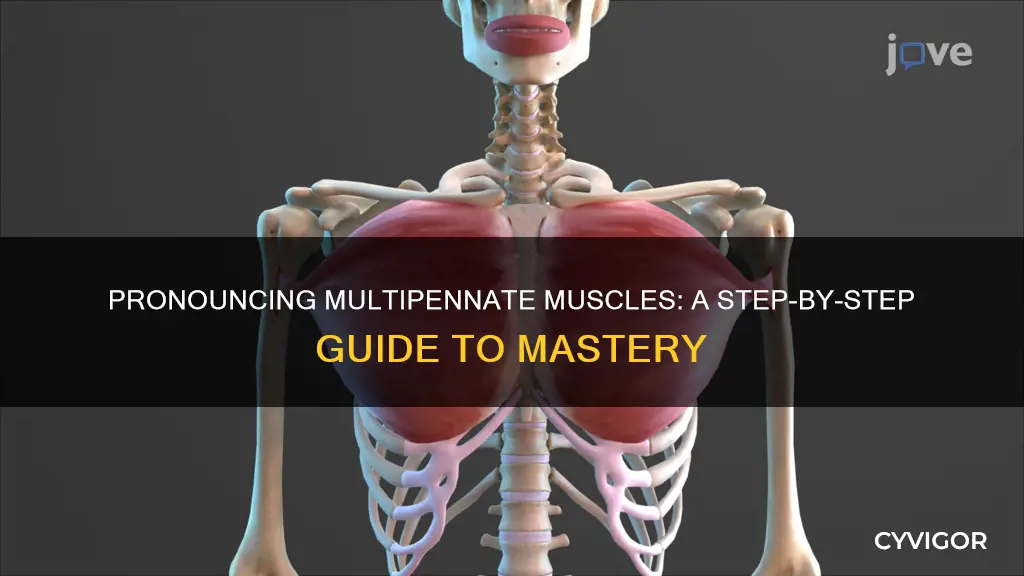 Pronouncing Multipennate Muscles: A Step-By-Step Guide To Mastery | CyVigor