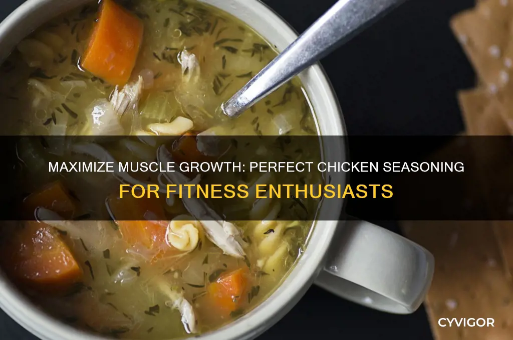 Maximize Muscle Growth: Perfect Chicken Seasoning For Fitness ...