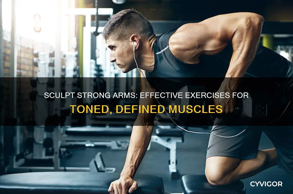 Sculpt Strong Arms: Effective Exercises For Toned, Defined Muscles ...