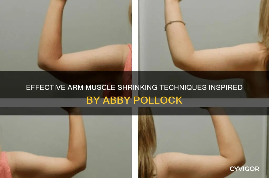 Effective Arm Muscle Shrinking Techniques Inspired By Abby Pollock ...