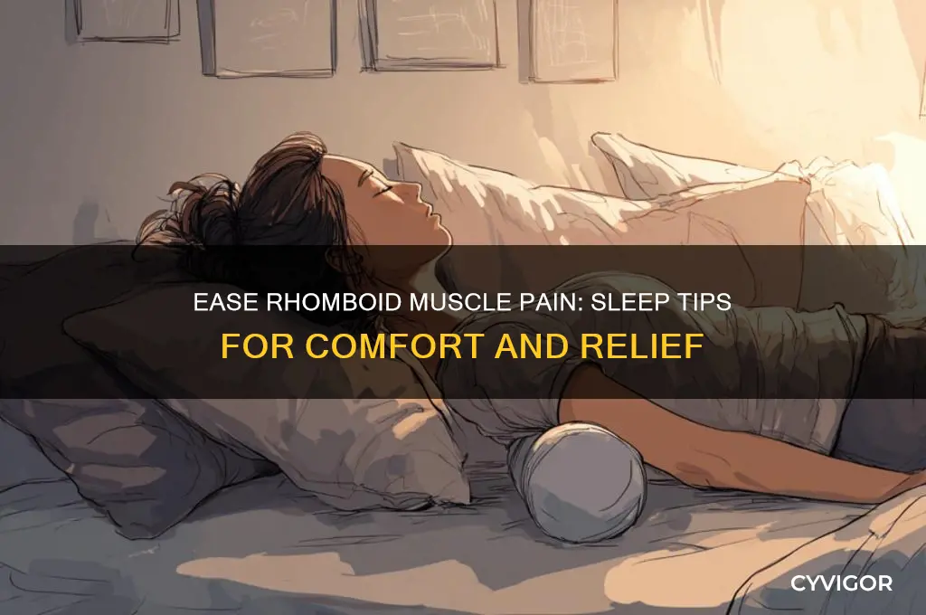 Ease Rhomboid Muscle Pain: Sleep Tips For Comfort And Relief | CyVigor