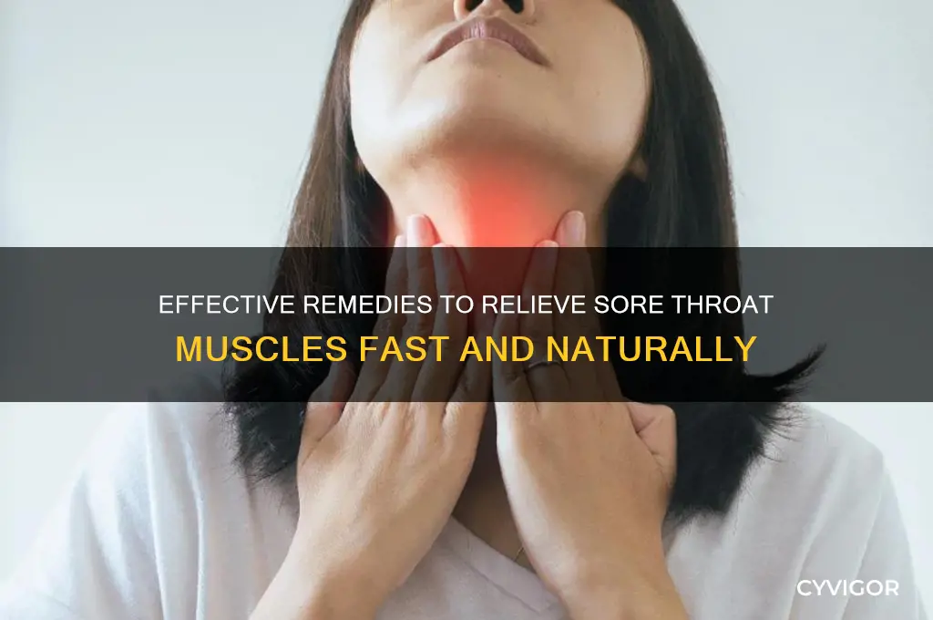 Effective Remedies To Relieve Sore Throat Muscles Fast And Naturally ...