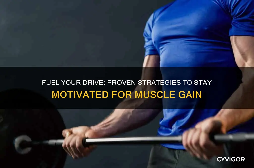Fuel Your Drive: Proven Strategies To Stay Motivated For Muscle Gain ...