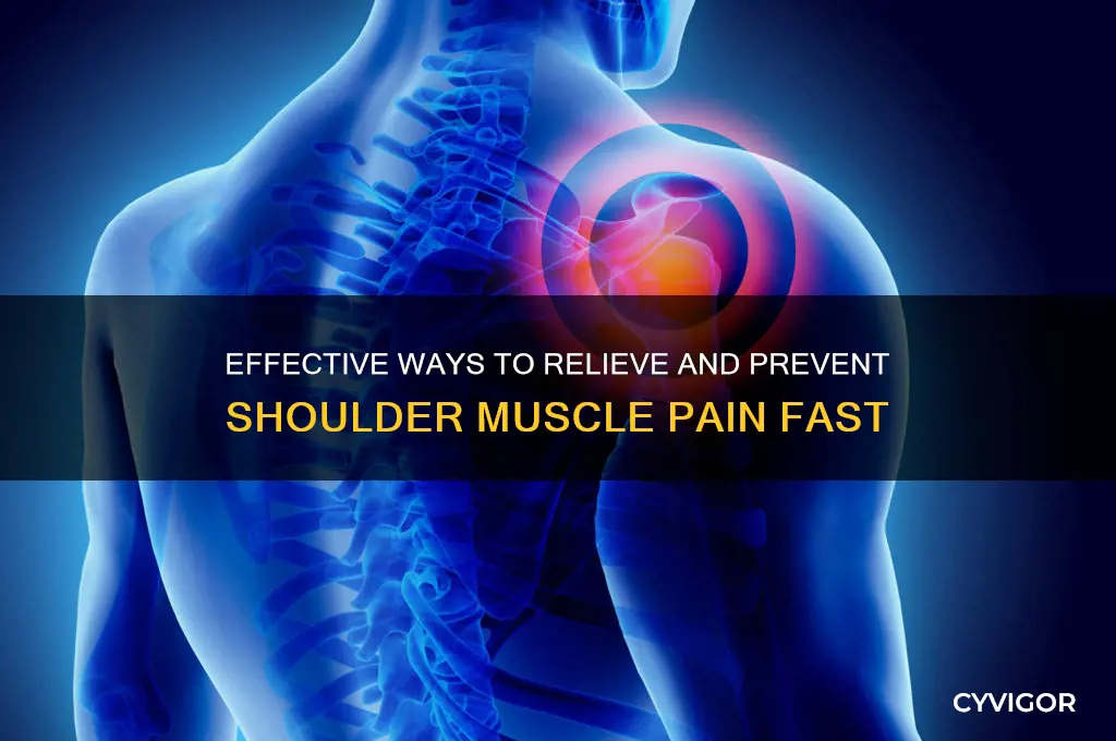 Effective Ways To Relieve And Prevent Shoulder Muscle Pain Fast | CyVigor