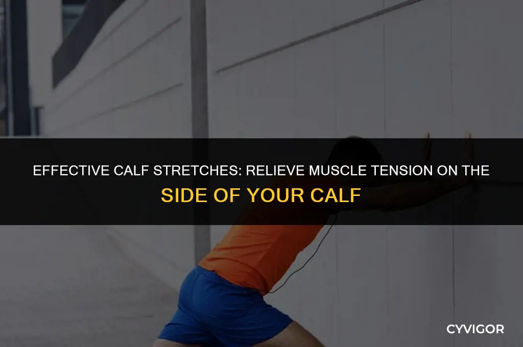 Effective Calf Stretches: Relieve Muscle Tension On The Side Of Your ...
