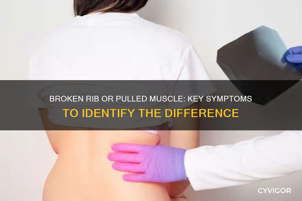 Broken Rib Or Pulled Muscle: Key Symptoms To Identify The Difference ...