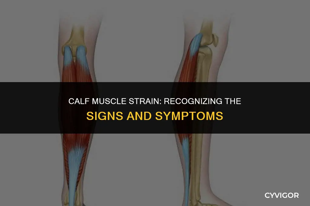 Calf Muscle Strain: Recognizing The Signs And Symptoms | CyVigor