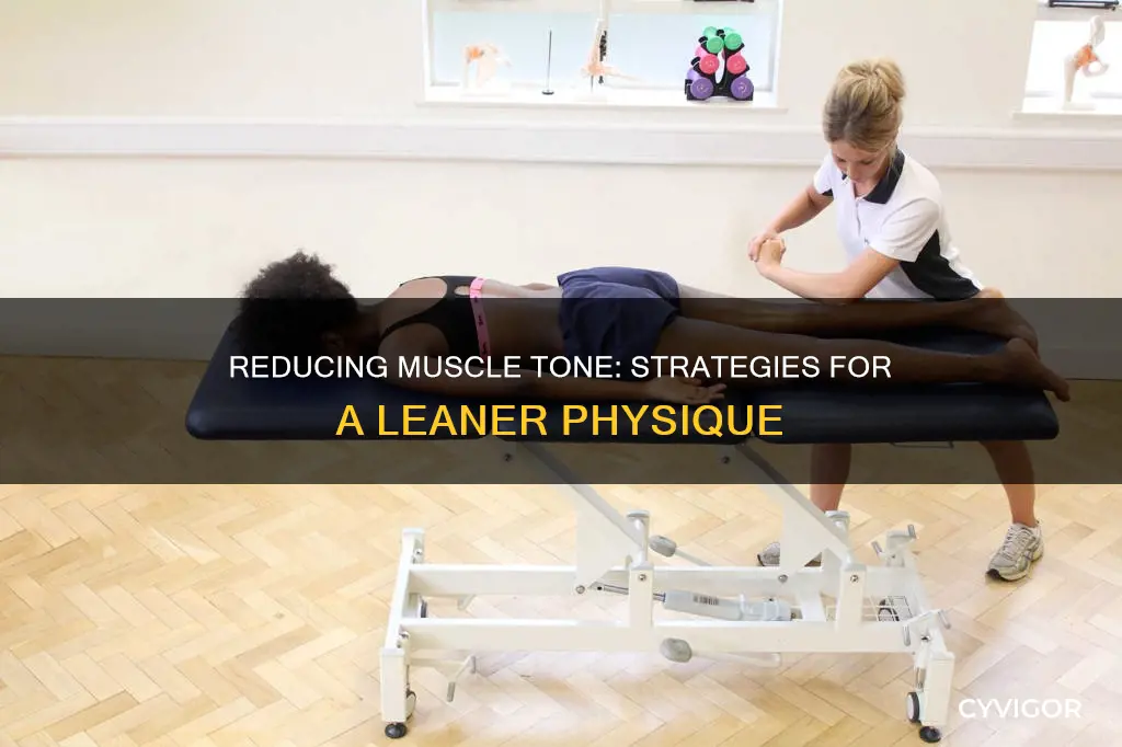 Reducing Muscle Tone: Strategies For A Leaner Physique | CyVigor