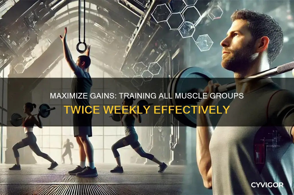 Maximize Gains: Training All Muscle Groups Twice Weekly Effectively ...