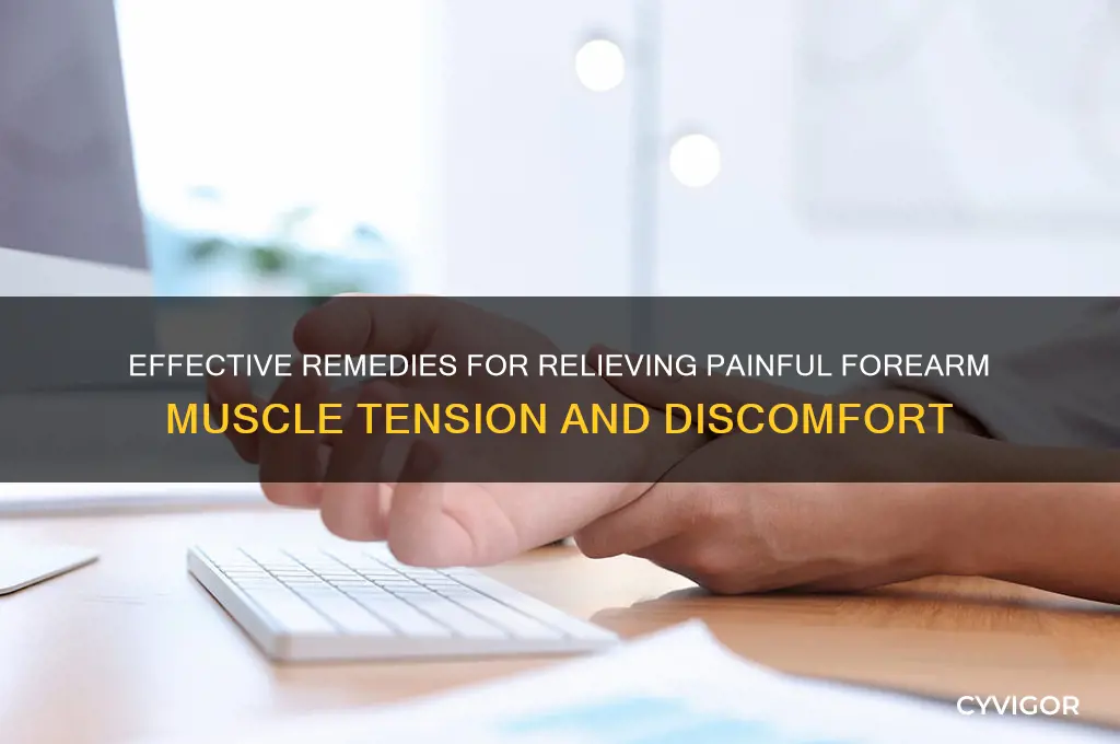 Effective Remedies For Relieving Painful Forearm Muscle Tension And ...