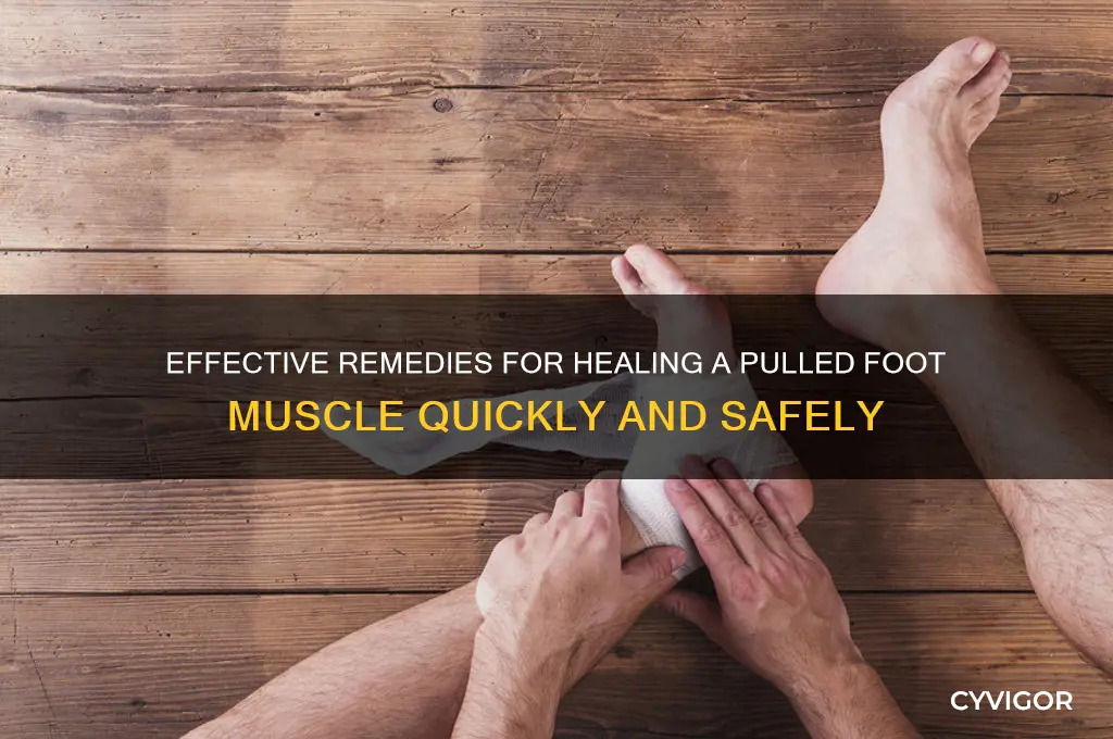 Effective Remedies For Healing A Pulled Foot Muscle Quickly And Safely ...